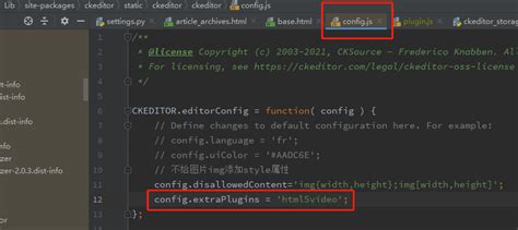 django ckeditor配置html5video上传视频 SonnyZhang 博客园