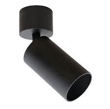 Lampara De Techo Spot Superficial Negro
