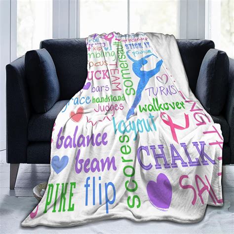 Jxnuo Gymnastics Blanket Gymnastics Ts For Girls Ts For