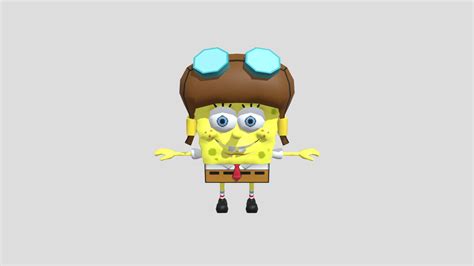 Spongebob Squarepants Pilot 3d Model By Gavinfedde42069 [21601e7] Sketchfab