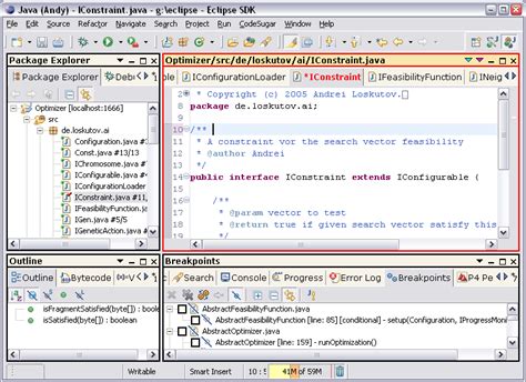Java Skinning Entire Eclipse Gui Not Just Code Window Stack Overflow