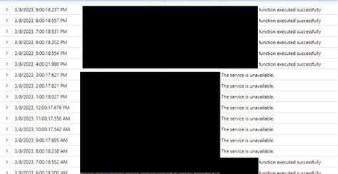 Azure Function The Service Is Unavailable Microsoft Qanda