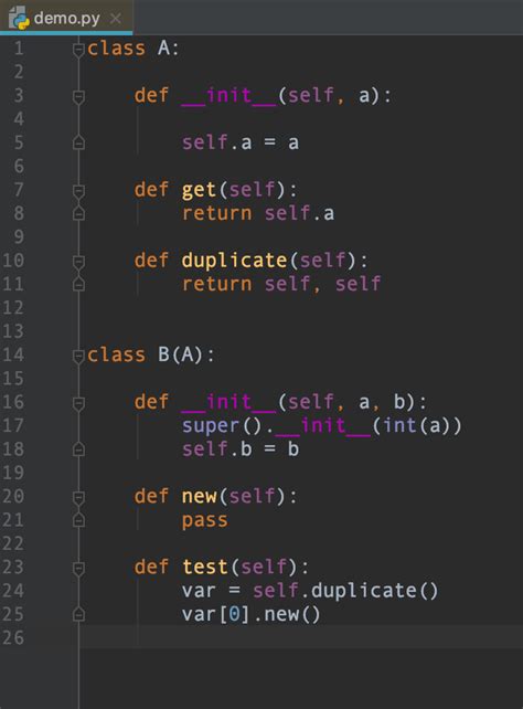 Type Hints For Subclasses Ides Support Intellij Platform Jetbrains