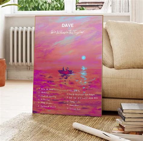 Dave We Re All Alone In This Together Poster Sold By Dying Bulgaria Sku Printerval