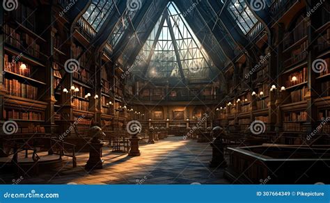 Knowledge Library Triangle Stock Illustration Illustration Of Archives
