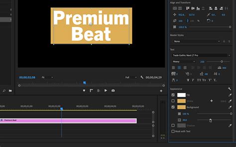 6 New Features In Premiere Pros Essential Graphics Panel