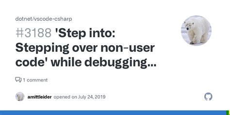 step into stepping over non user code while debugging unit tests