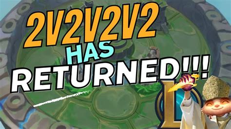 2v2v2v2 Arena Is Back New Pick Ban And Augments League Of Legends New