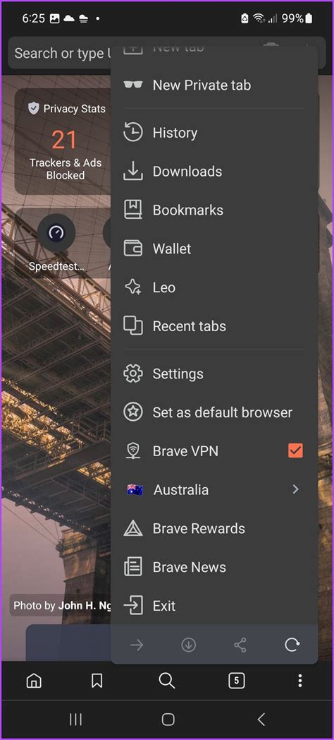 6 Best Browsers With Built In Vpn For Android Guiding Tech