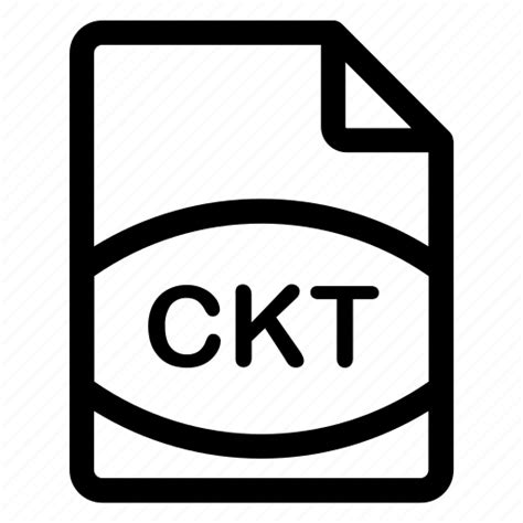 Ckt Document Extension File Format Sign Icon Download On Iconfinder