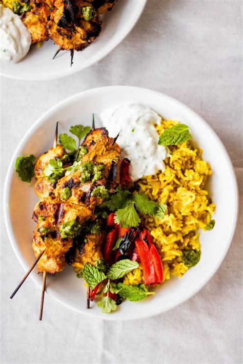 Indian Style Chicken Kabobs Recipe