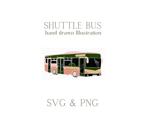 Wedding Clip Art Shuttle Bus Svg For Wedding Day Timeline Etsy