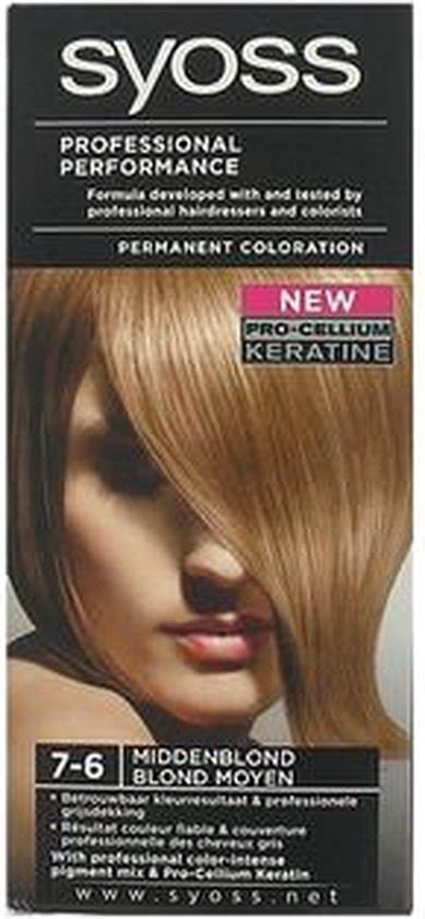 Syoss Color Baseline 7 6 Middenblond 1 Stuk