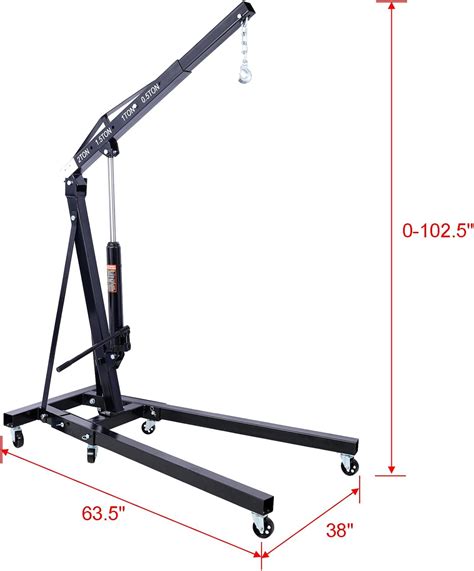 Kufuh Upgrade 2 Ton Cherry Picker Engine Hoist Heavy Duty India Ubuy