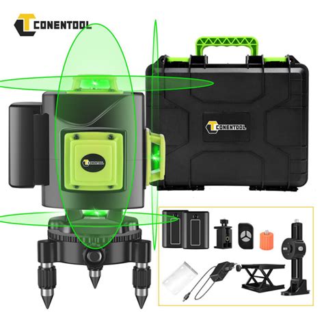 Conentool 4d 16 Lines Horizontal Vertical Cross Laser Level Cross Line