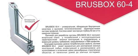 Окна ПВХ Brusbox 60 купить в Минске - рассрочка, цены, акции