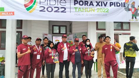 Cabor Angkat Besi Aceh Timur Raih Medali Emas Perdana Dr Firman Dandy Ini Motivasi Untuk Raih