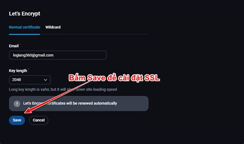 Hướng dẫn cài đặt SSL cho website trên Fastpanel BNIX VN DOC