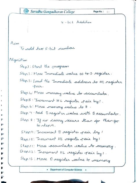 Microprocessor Record Pdf