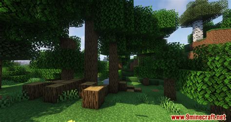 Tree Felling Mod 1Minecraft