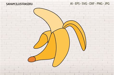 Banana Fruits Svg Graphic By Berkahjaya Creative Fabrica