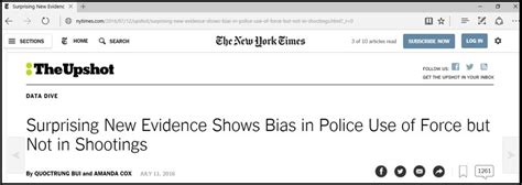 Bias From Police Officers The Moderate Voice