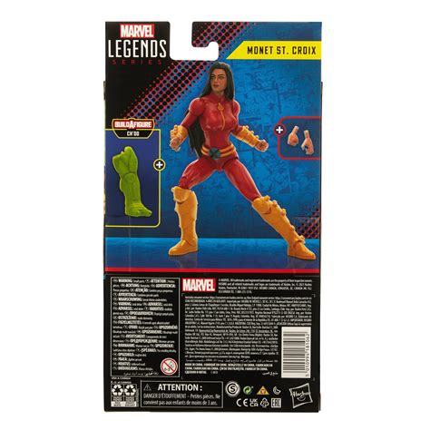 Marvel Legends Series Monet St Croix X Men Figure Baf Chod 6 Inch