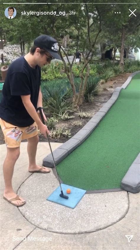 Skyler Gisondos Feet