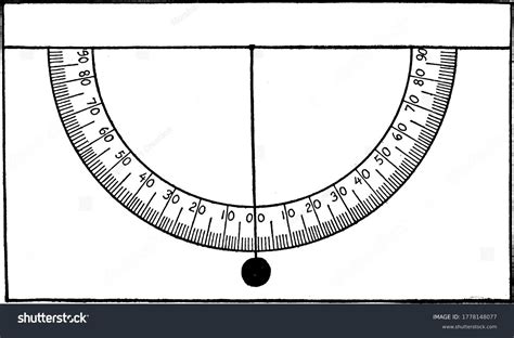Clinometer Device Used Measuring Angle Slopes Stock Vector Royalty Free 1778148077 Shutterstock