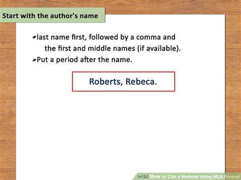 How To Cite A Website Using MLA Format Steps With Pictures