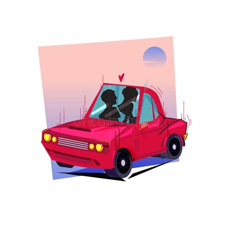 Sex In A Car Stock Illustration Illustration Of Sitting