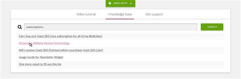 Reactify Help Center Kb Tab Issue Yoast Yoast Components
