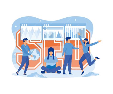 Premium Vector Seo Market Research Website Coding Internet Search Optimization Presentation