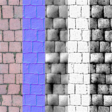 Red Cobblestone Seamless Texture By Lucky Fingers 3docean