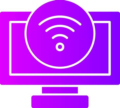 Wi Fi Signal Solid Multi Gradient Icon 39486407 Vector Art At Vecteezy