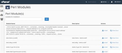 How Can I Install Perl Module In CPanel Web Hosting FAQs By MilesWeb