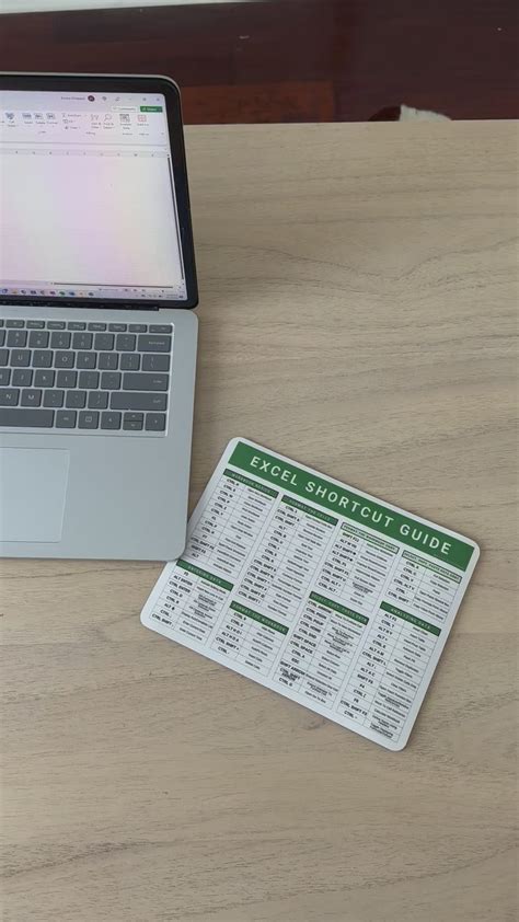 Excel Shortcut Mousepad Excel Dictionary