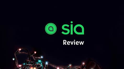 Sia Foundation Review Key Features Innovating Data Storage