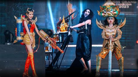ส่องชุดประจำชาติ มิสแกรนด์เขมร จัดเต็มทั้งสวยแปลก มีแม้กระทั่งหมอผี คลิป
