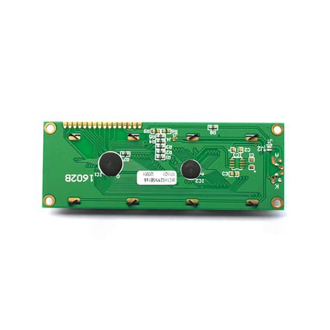 1602 16x2 character lcd display module yellow green backlight