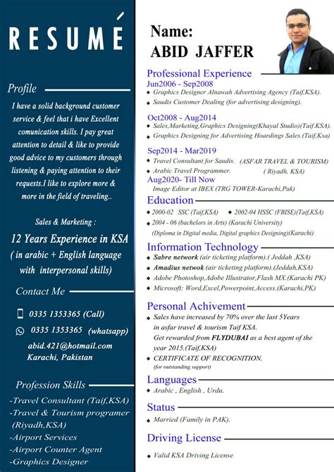Abid Jaffer On Linkedin Cv Lookingforjob Travelagent Graphicdesigner