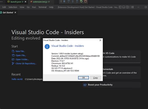 Runtimeexecutable Option For Extensionhost Type Launch Configuration