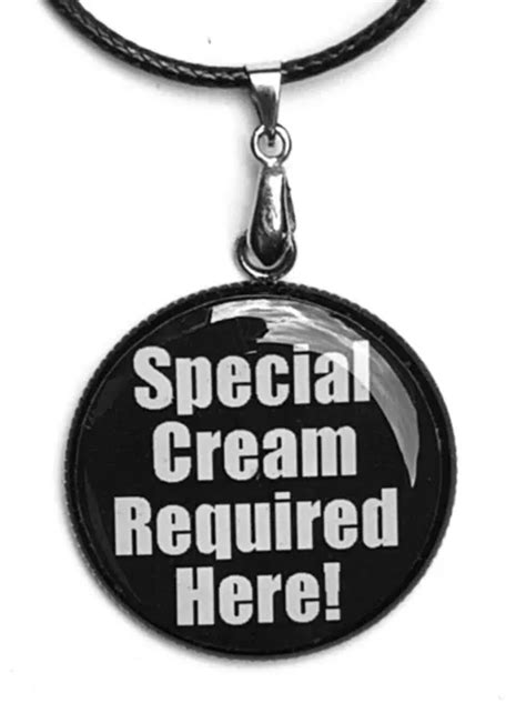 Secret Santa Queen Of Spades ‘special Cream Required Here Pendant Hot