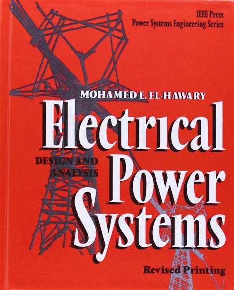 Electrical Power Systems Design And Analysis