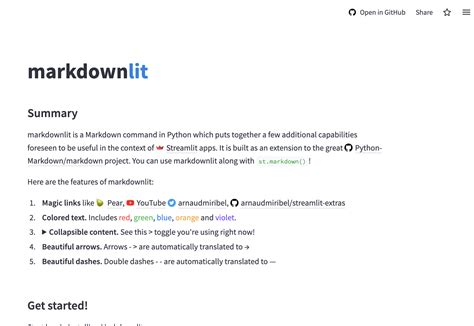 open in github sticky button · issue 96 · arnaudmiribel streamlit