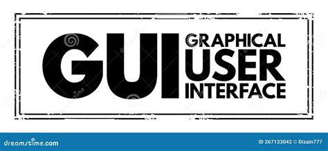 Gui Graphical User Interface Is An Interface Through Which A User