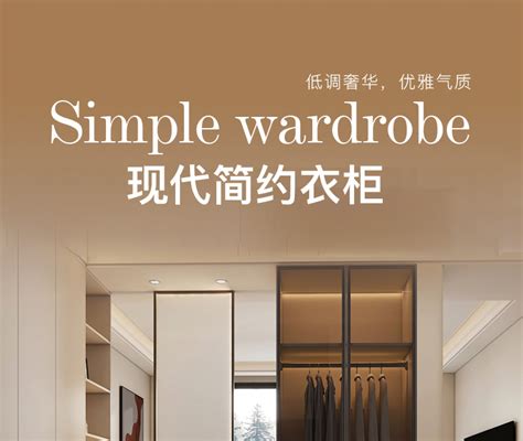 全屋定制卧室衣柜简易挂衣区多一门到顶高级灰佛山生产工厂接外贸 阿里巴巴