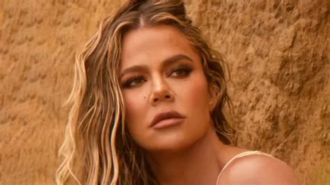 Khloe Kardashian Suffers Near Wardrobe Malfunction As She Yanks Bikini