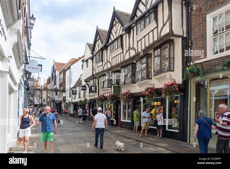 Period Buildings Stonegate York North Yorkshire England United