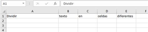 Como Separar Y Dividir Texto En Columnas Nombres Y Apellidos Palabras